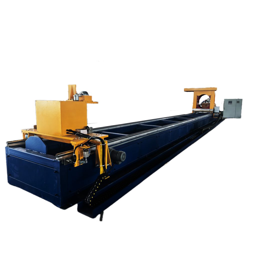 Non-Fluorescent Magnetic Particle Inspection System for Large Steel Gas ...